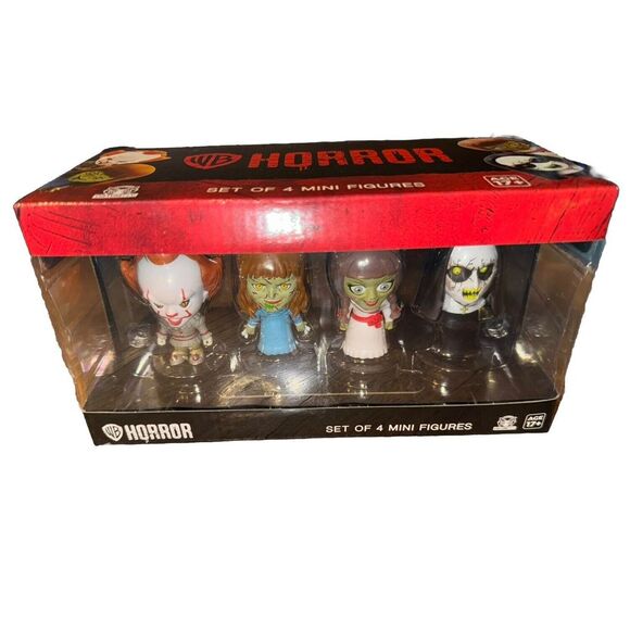 5th Culture | Toys | Culturefly Wb Horror Set Of 4 Minis Figures It The ...